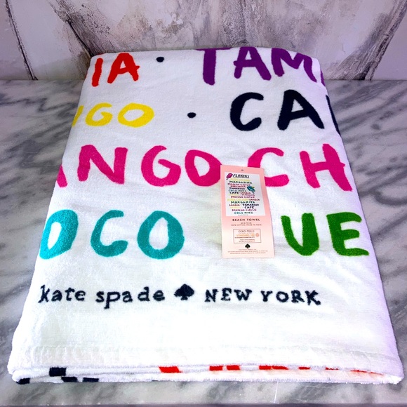 kate spade | Bath | Kate Spade Beach Towel | Poshmark